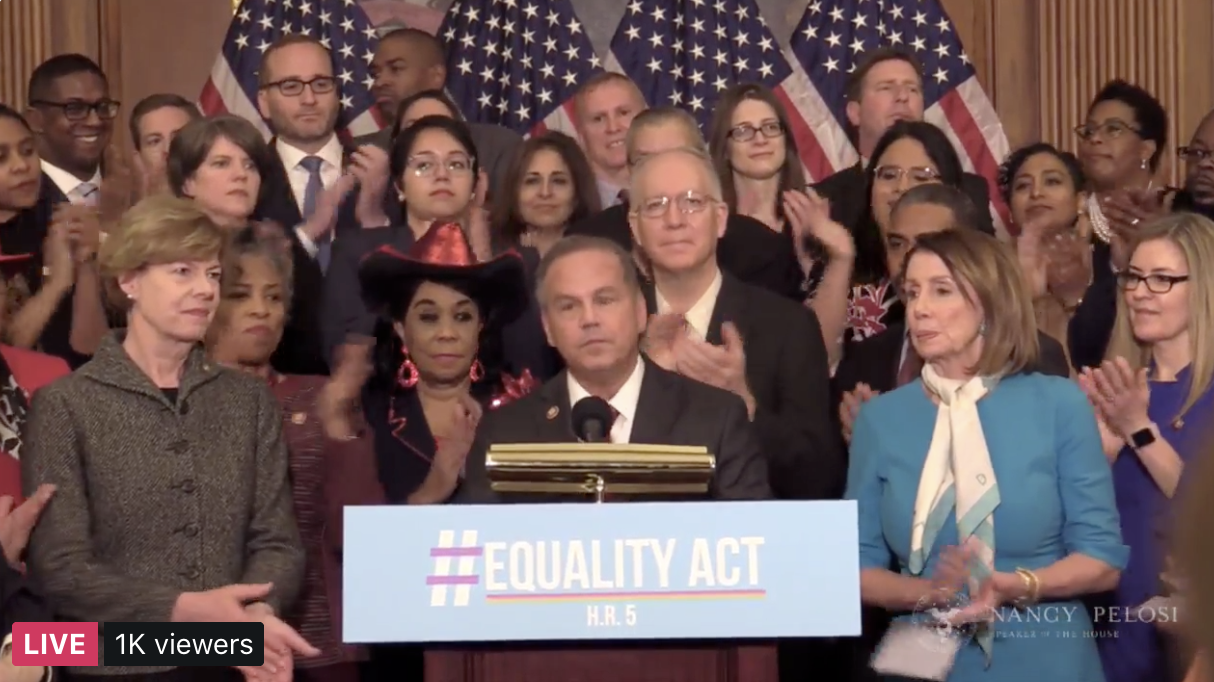 Congress Must Ensure LGBTQ Equality, Pass Equality Act