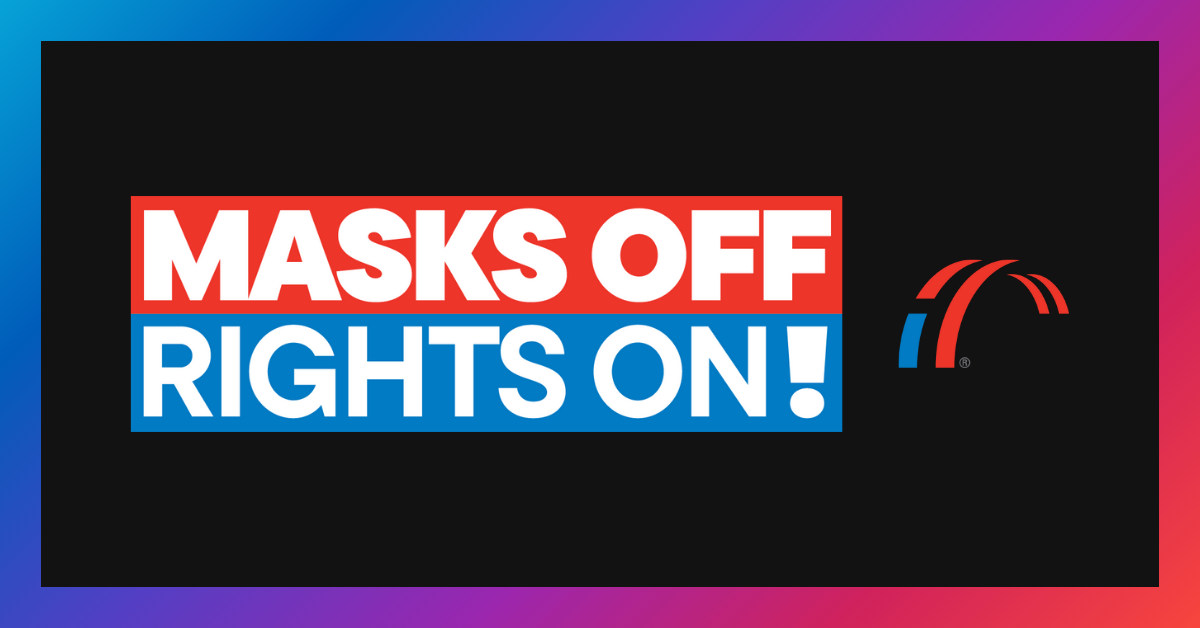 Masks Off, Rights On